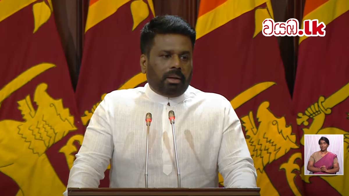 නව රජයේ කැබිනට් මණ්ඩලය අමතා ජනාධිපති කල කතාව මෙන්න - Wayaba.lk